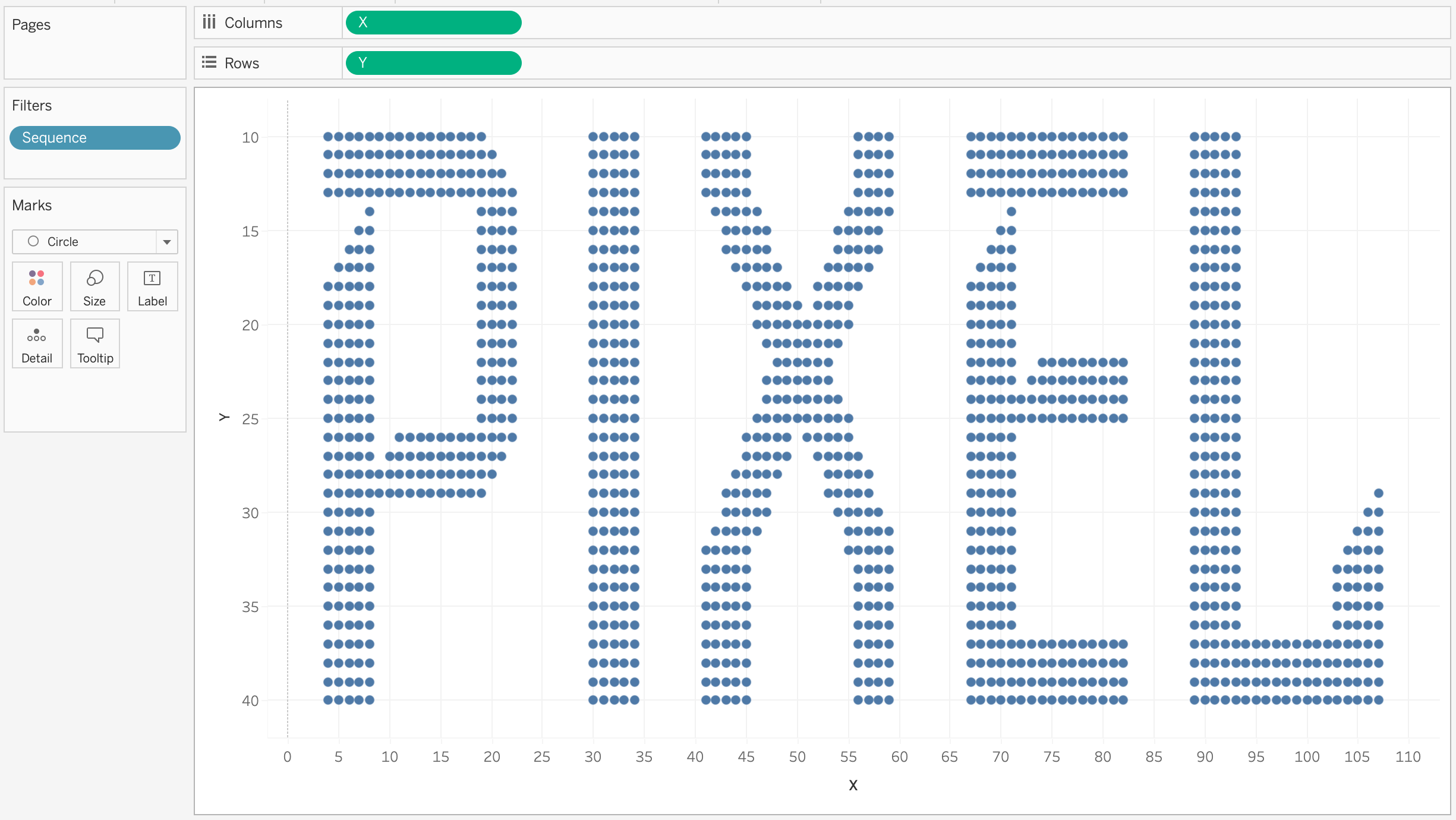 How to Create Pixel Letters in Tableau – Qichun Dai